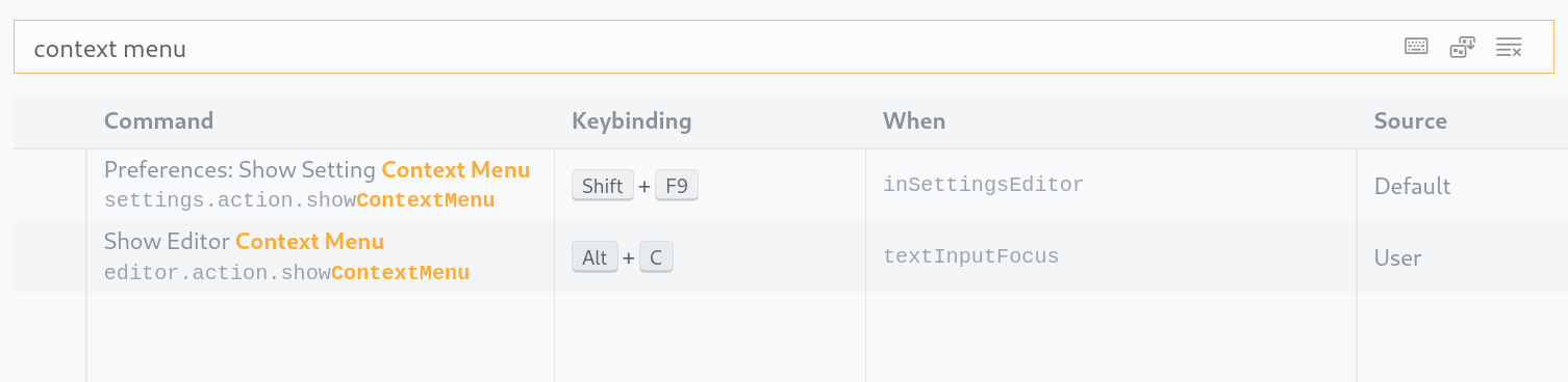 keyboard bind for `show context menu` in explorer · Issue #159745 · microsoft/vscode · GitHub