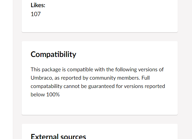 Empty package/version compatibility report in the Umbraco backoffice · Issue #9436 · umbraco ...