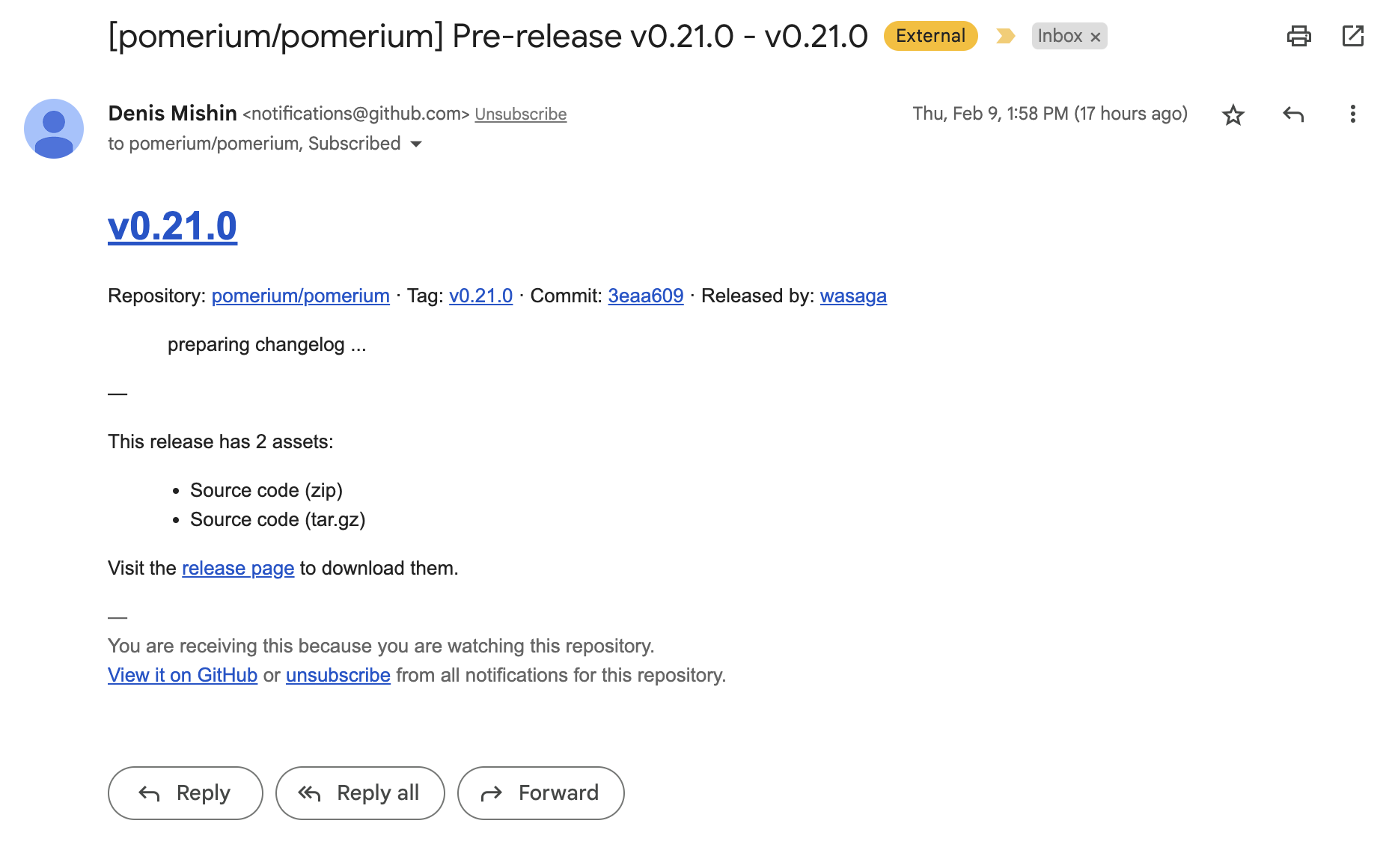 v0.21.0 Release procedure sent notification with unfilled changelog · Issue #3955 · pomerium ...