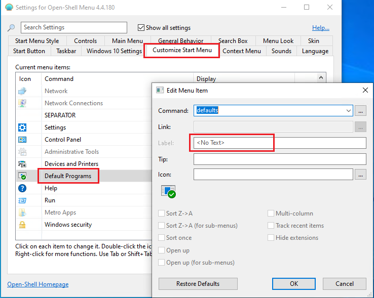 It's Program not Pogram · Issue #1175 · Open-Shell/Open-Shell-Menu · GitHub