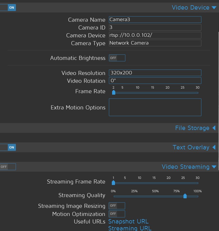 CPU running at 300% with 3 cameras ? · Issue #2606 · motioneye-project/motioneye · GitHub