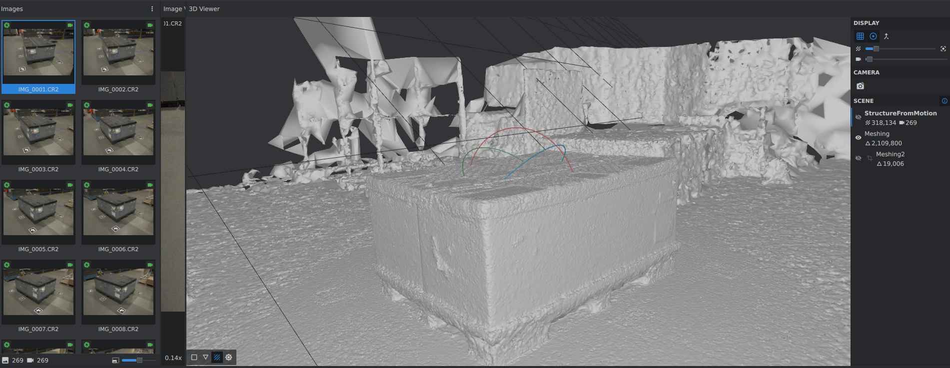 Using Custom Bounding Box Produces Unusablemangled Mesh · Issue 1573 · Alicevisionmeshroom 