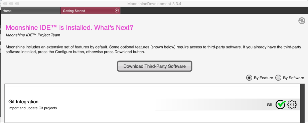 Getting Started Dialog Shows Git Installed When About Does Not · Issue #1155 · Moonshine-IDE ...