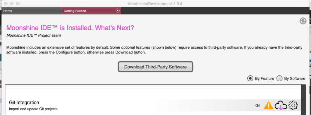 Getting Started Dialog Shows Git Installed When About Does Not · Issue #1155 · Moonshine-IDE ...