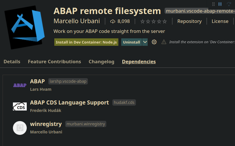 abapfs.connect' not found · Issue #157 · marcellourbani/vscode_abap_remote_fs · GitHub