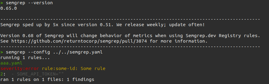 Issue with pattern-not-regex and parentheses · Issue #3918 · semgrep/semgrep · GitHub