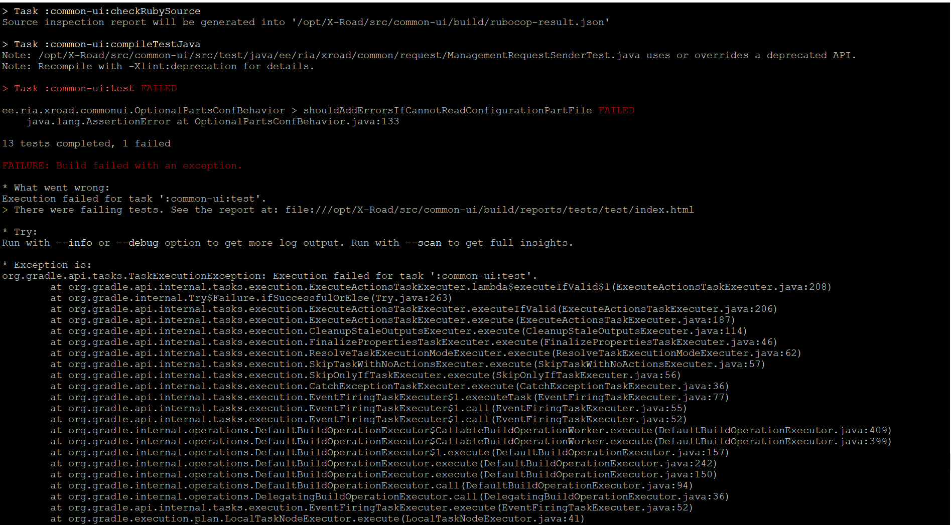 13 tests completed, 1 failed · Issue #890 · nordic-institute/X-Road ...