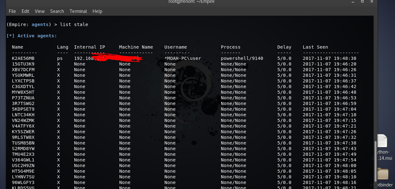 Agents staged via http_hop always appear as orphaned..... not fixed !! · Issue #804 ...