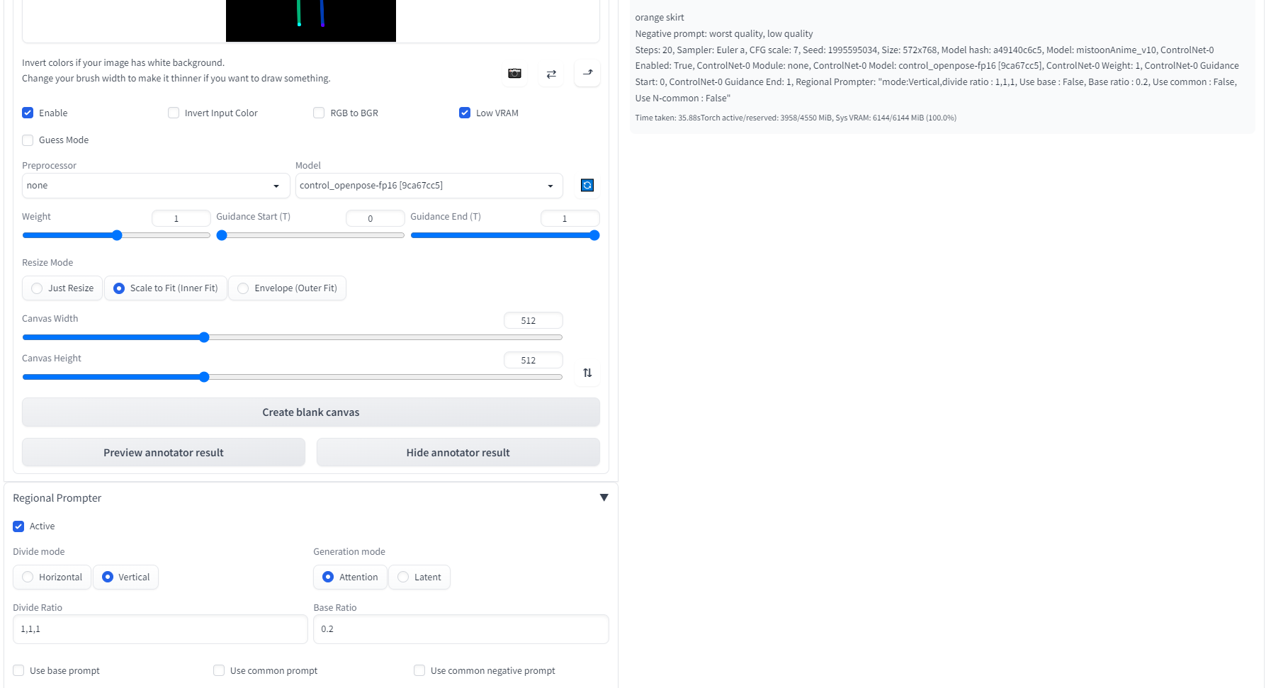 Doesn't works with controlnet · Issue #36 · hako-mikan/sd-webui-regional-prompter · GitHub