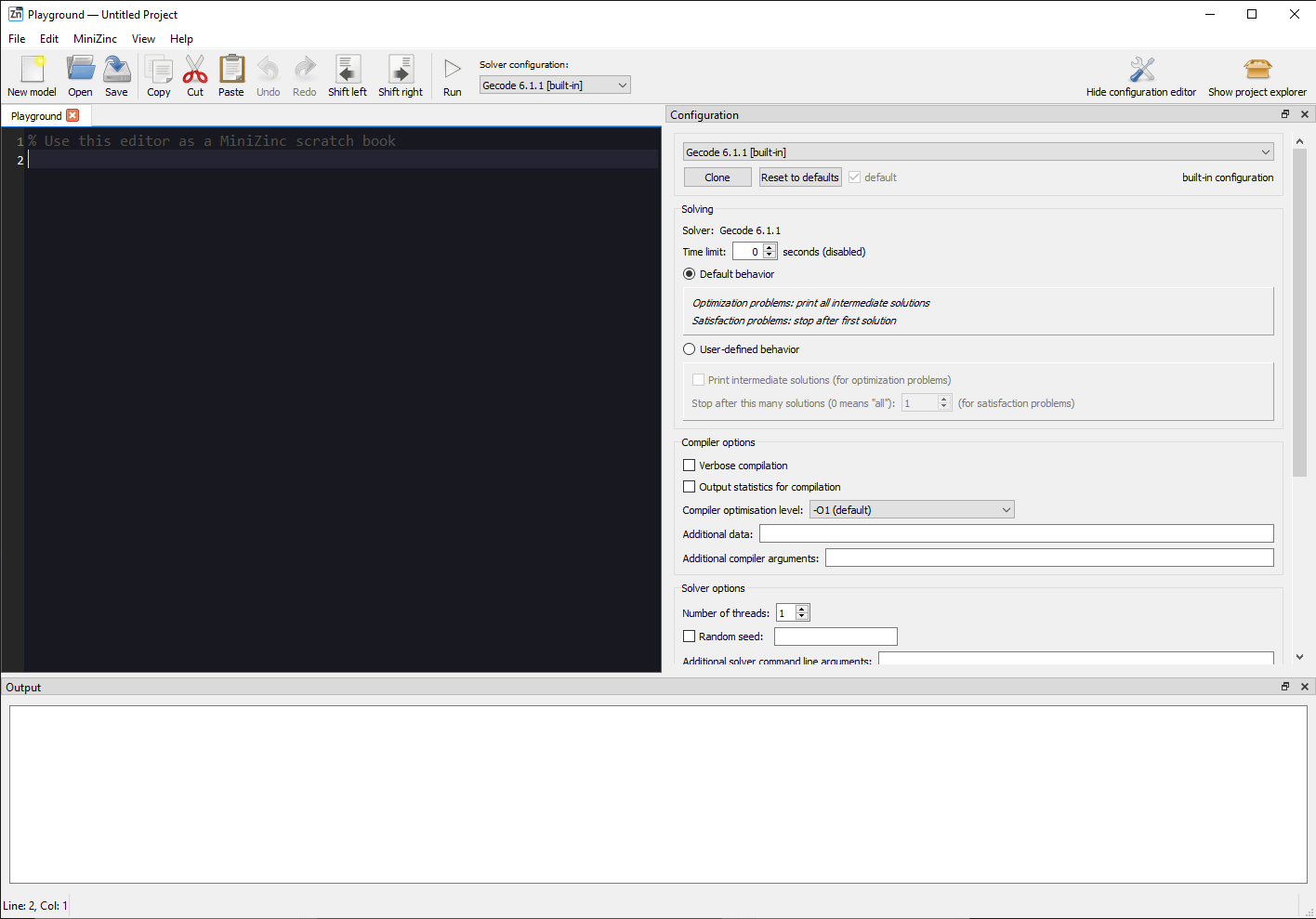 Dark mode on Windows 10 only changes editor area · Issue #98 · MiniZinc/MiniZincIDE · GitHub