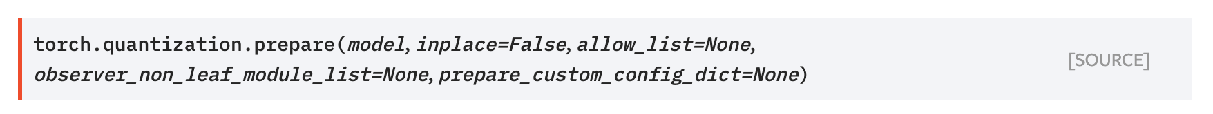 whitelist keyword to quantization.prepare is implemented incorrectly · Issue #41633 · pytorch ...