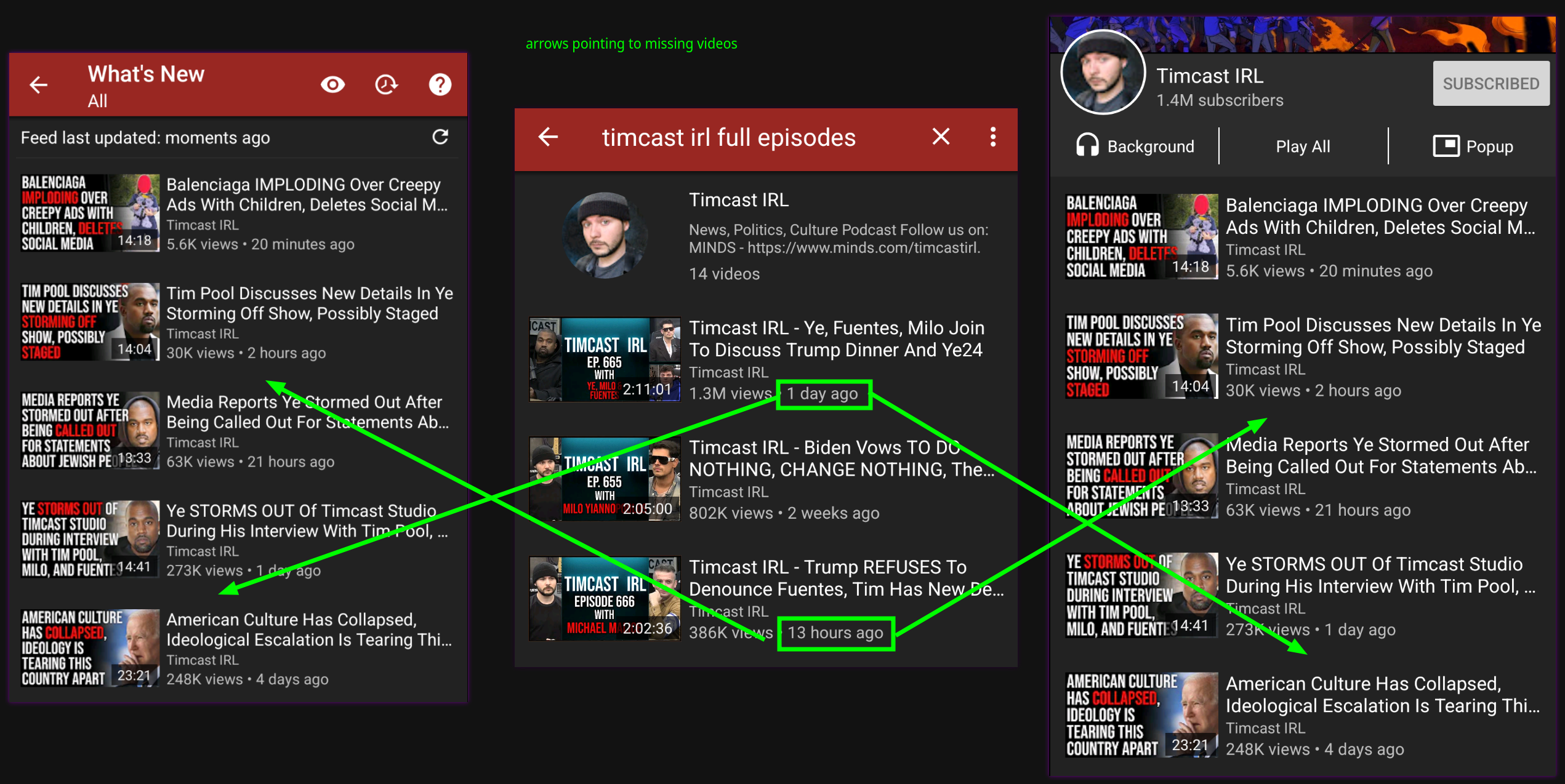 Specific Channel Feeds Missing Longer Videos · Issue #9485 · TeamNewPipe/NewPipe · GitHub