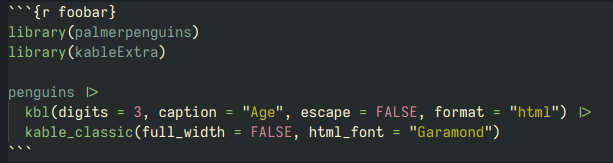 chunk name in kable table caption · Issue #114 · juba/rmdformats · GitHub
