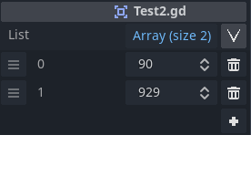 Improve display of Arrays in the inspector · Issue #3167 · godotengine/godot-proposals · GitHub