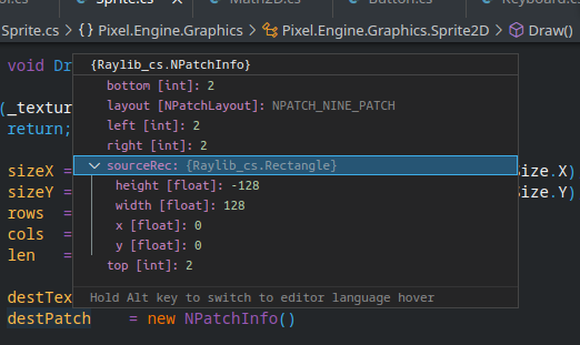 [Textures] DrawTextureNPatch doesn't work correctly with invert source ...