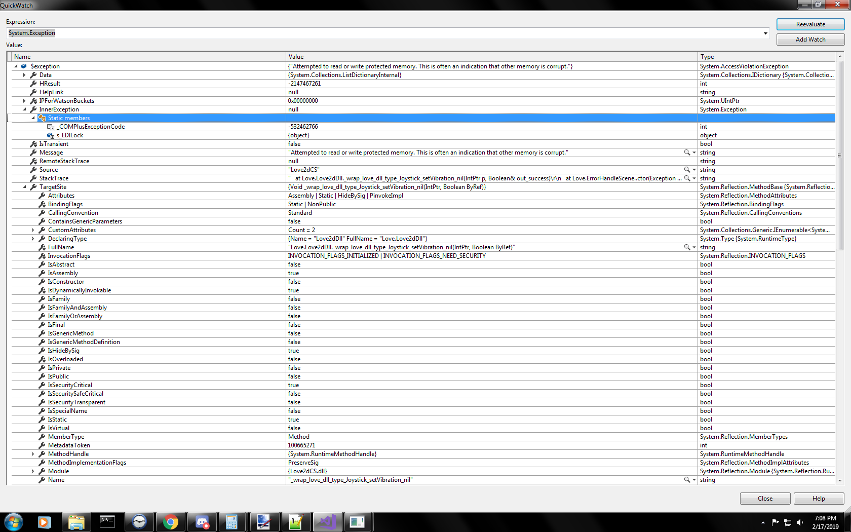 Attempted to read or write protected memory · Issue #38 · endlesstravel ...