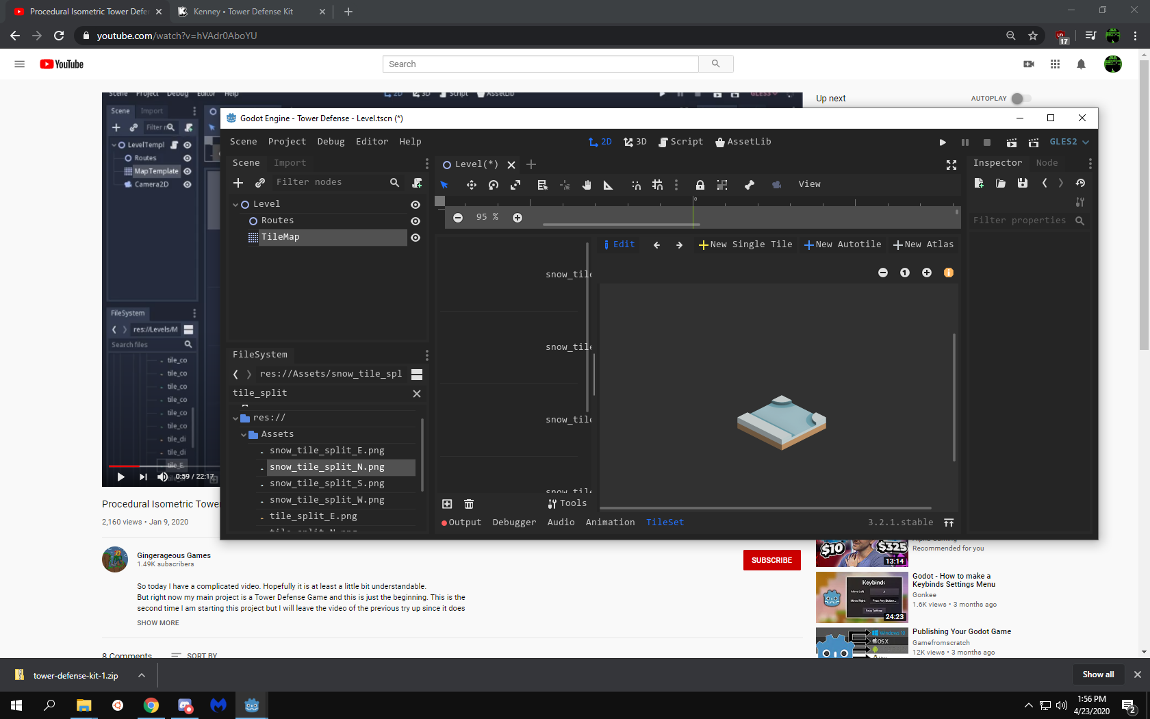 tileset editor takes up too much space · Issue #38159 · godotengine/godot · GitHub