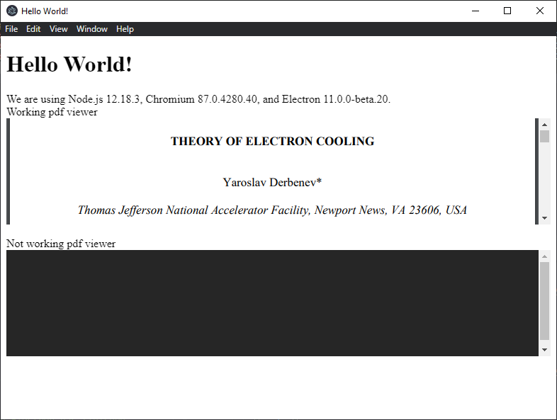 Unable to view PDF in a webview when a partition attribute is declared · Issue #27121 · electron ...