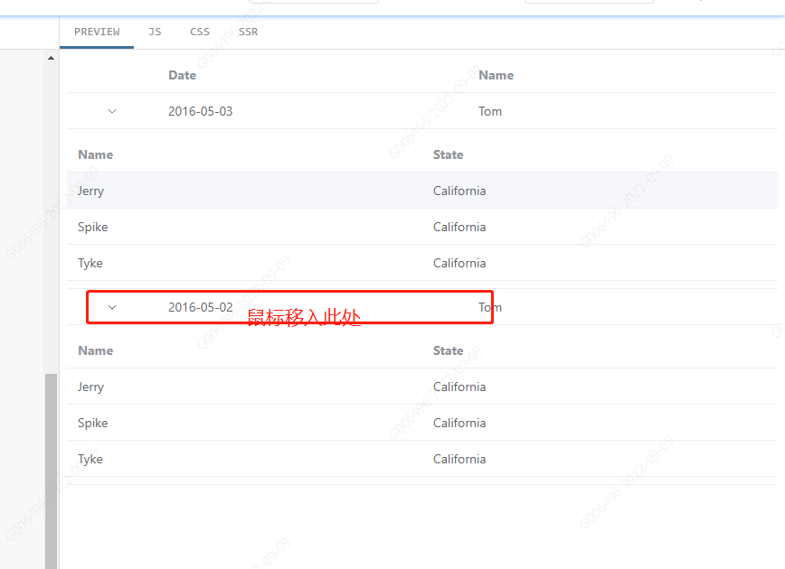 [Component] [table] el-table column设置fixed 在expand插槽中嵌套表格 鼠标hover外部table行时样式错误 · Issue #9723 ...