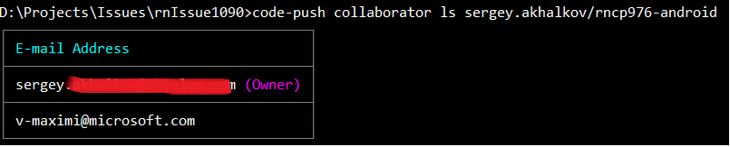[Error] App "XXX" does not exist. · Issue #1083 · microsoft/react-native-code-push · GitHub