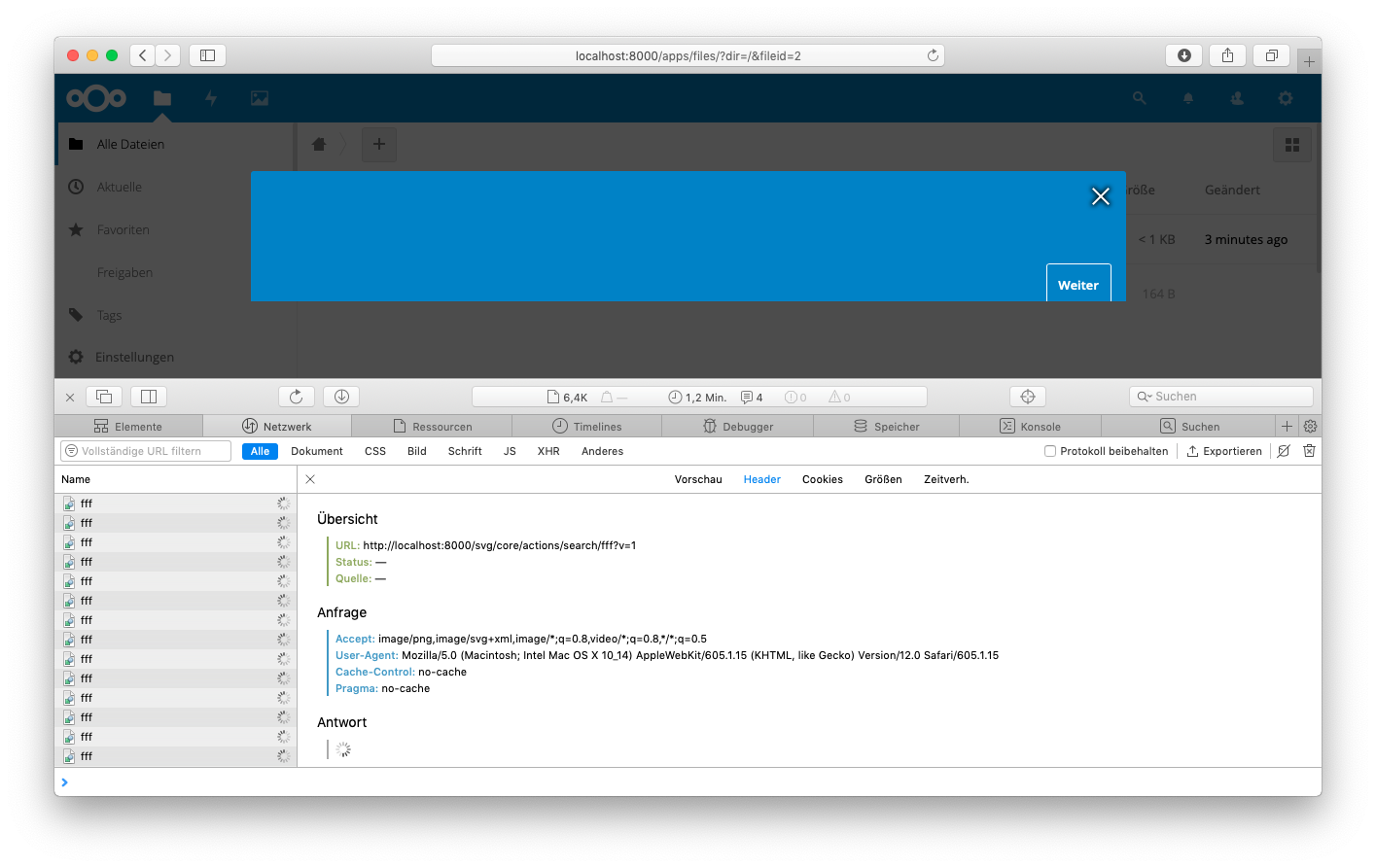 Safari shows high CPU load · Issue #11179 · nextcloud/server · GitHub