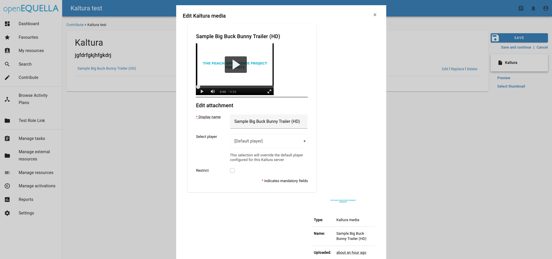 Kaltura Attachment Dialog and Edit Dialog styles are broken · Issue #8 · openequella/openEQUELLA ...