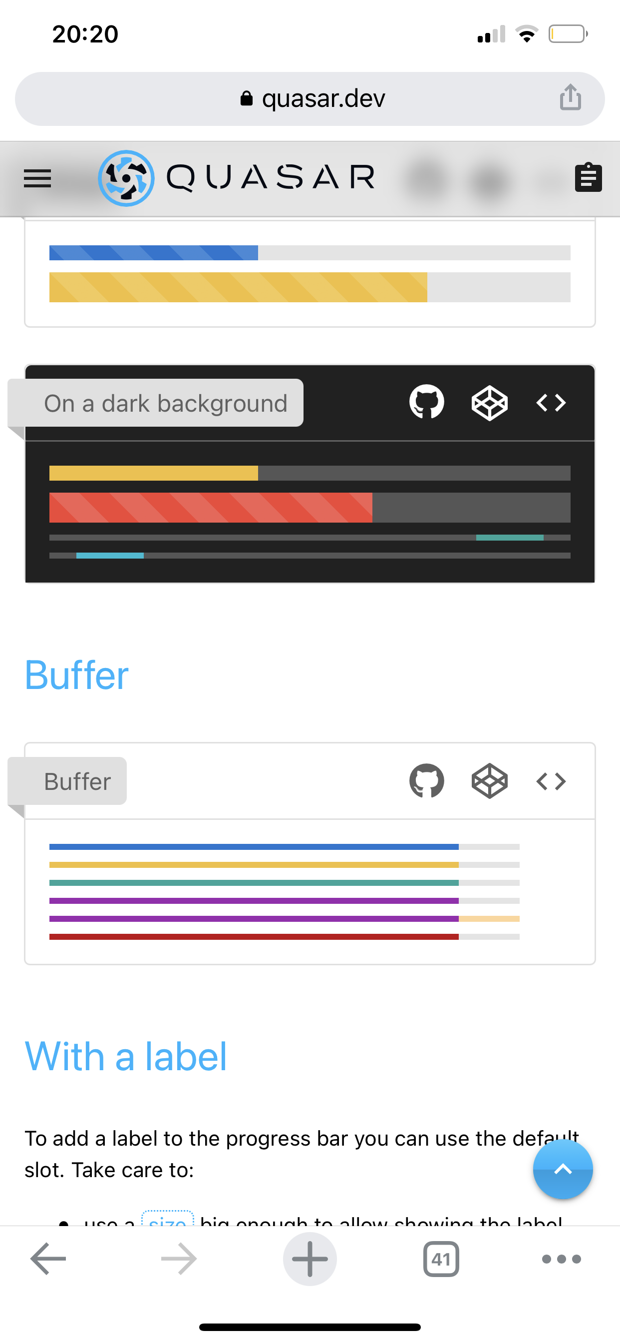 Linear-progress component doesn't render with rounded corners on Mobile (iOS) · Issue #12694 ...