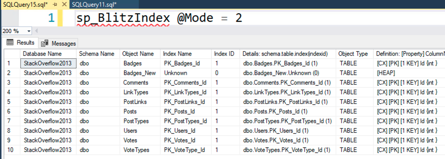 Please add an "Is Clustered" and "Is Unique" field to sp_BlitzIndex · Issue #2782 ...