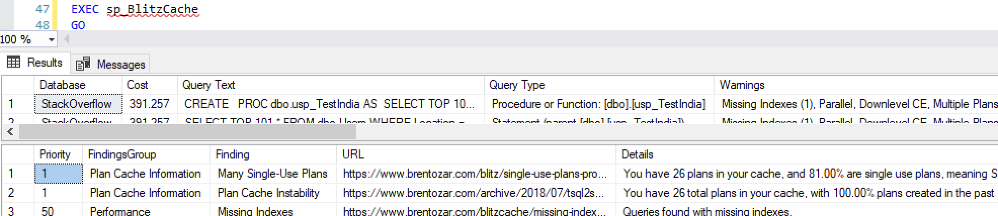 sp_BlitzCache - Bug in duplicate plan query · Issue #2909 · BrentOzarULTD/SQL-Server-First ...