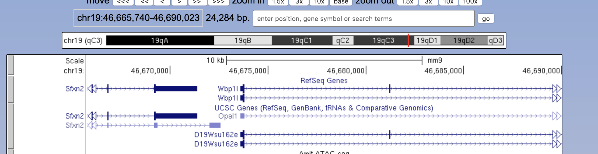 Gene name to the left of the line? · Issue #176 · deeptools/pyGenomeTracks · GitHub