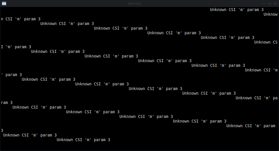 "Unknown CSI 'm' param 3" when using BAT_PAGER="rager" · Issue #384 · sharkdp/bat · GitHub