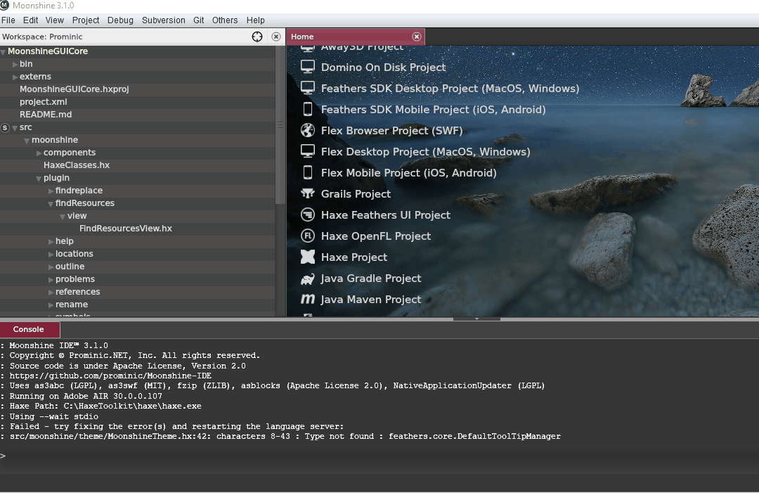 [Haxe] Code completion closing immediately when I type something · Issue #772 · Moonshine-IDE ...