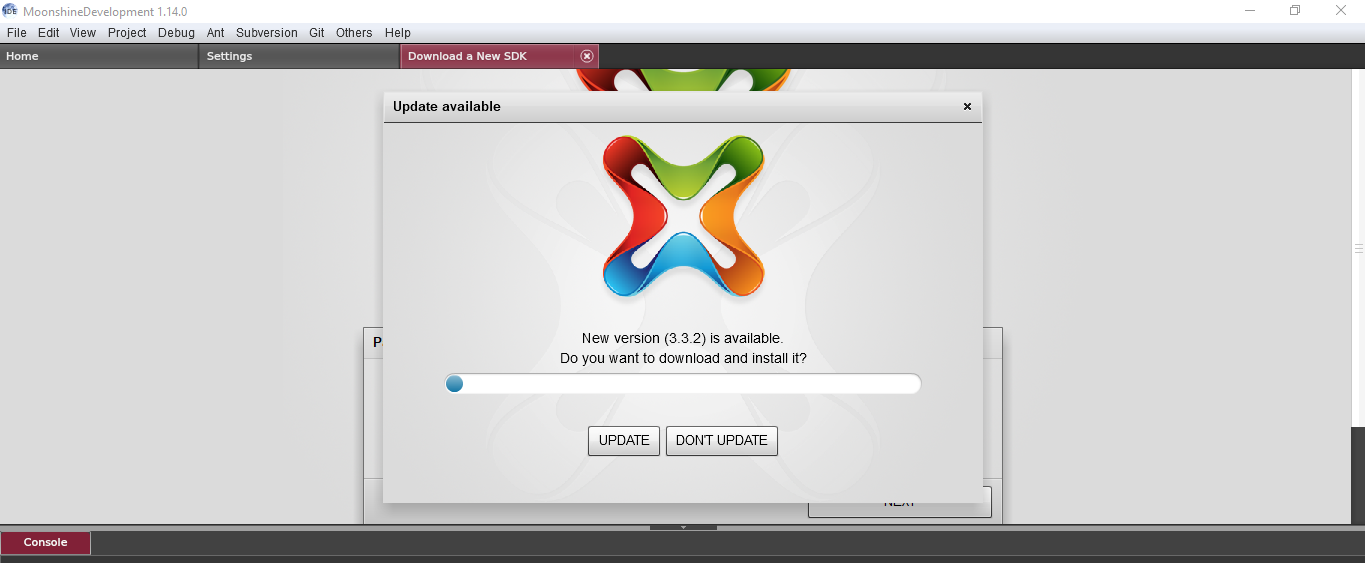 Download a New SDK leads to Error #1009 · Issue #326 · Moonshine-IDE ...