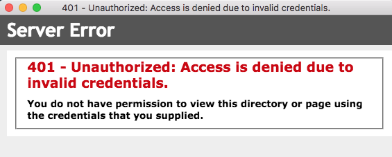 Unable to Sign In to Account That Redirects to Organisation's Login ...