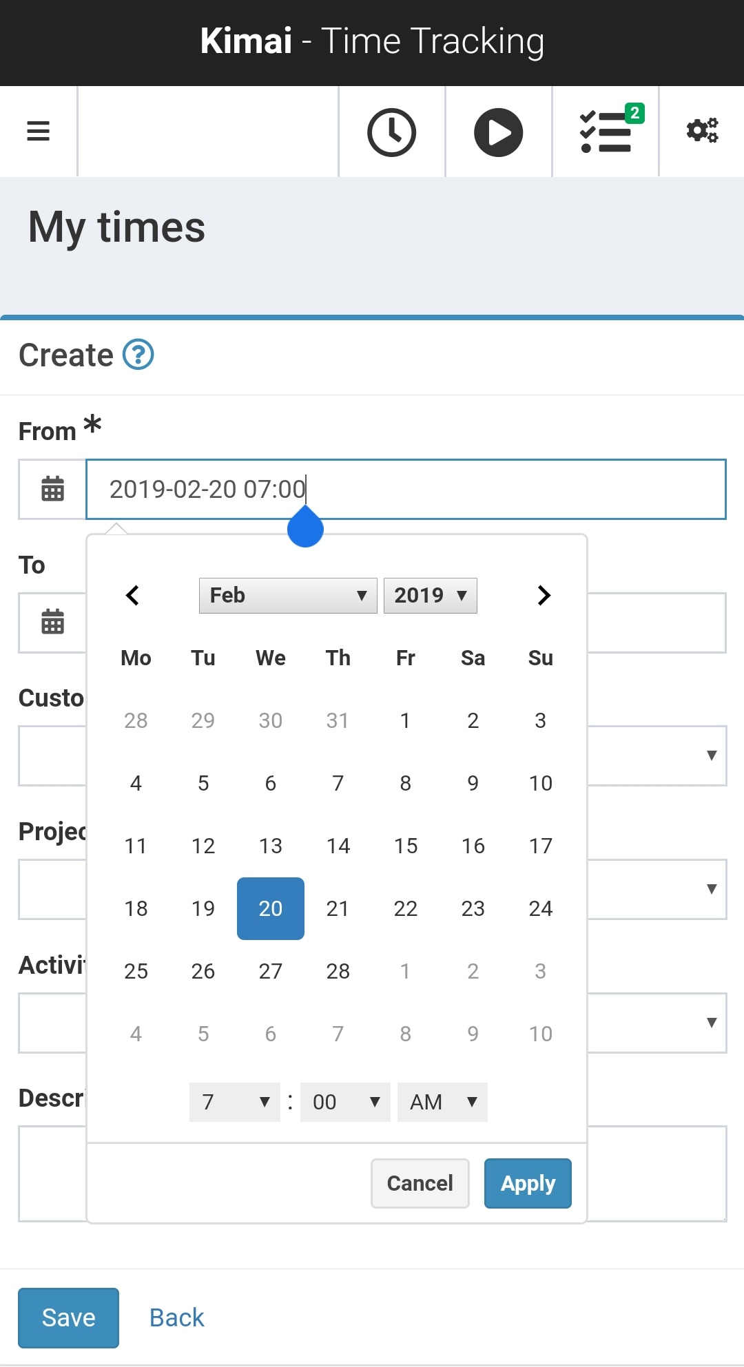Support 12h time format · Issue #578 · kimai/kimai · GitHub