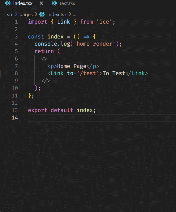 路由间跳转有多次重复渲染 · Issue #6390 · alibaba/ice · GitHub