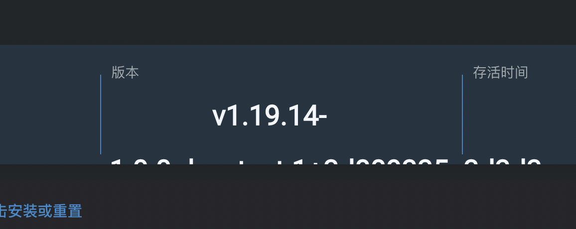 k8s版本名称长，在页面上显示不完整[Bug] · Issue #80 · 1Panel-dev/KubePi · GitHub