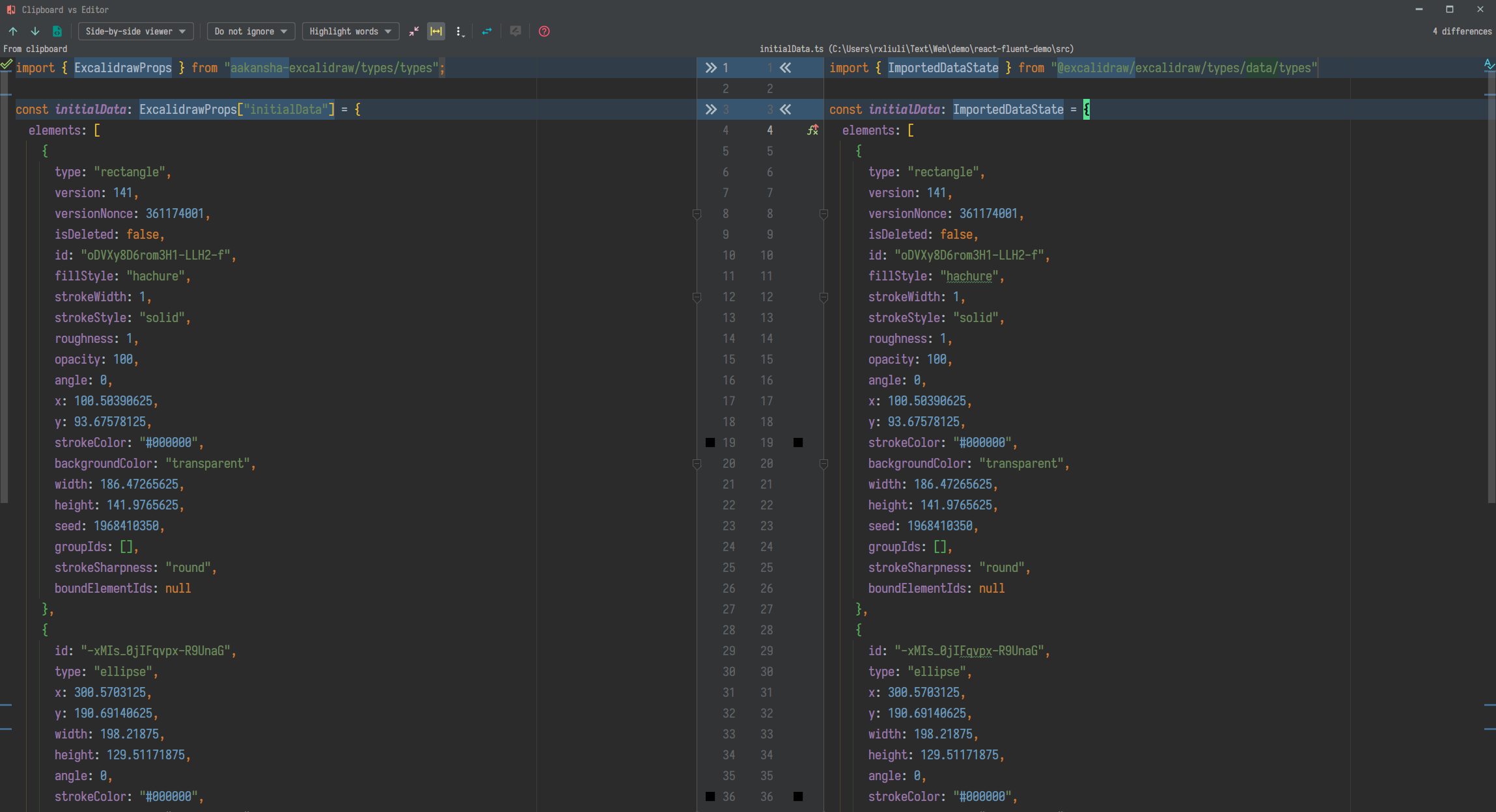 The Typescript Example Has Some Errors · Issue 3413 · Excalidrawexcalidraw · Github