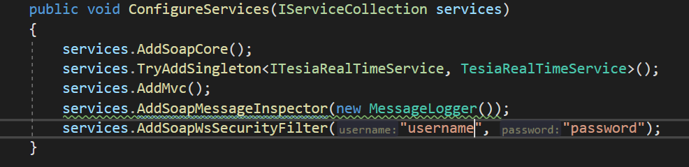 Does AddSoapWsSecurityFilter only work for one set of credentials? · Issue #775 · DigDes ...