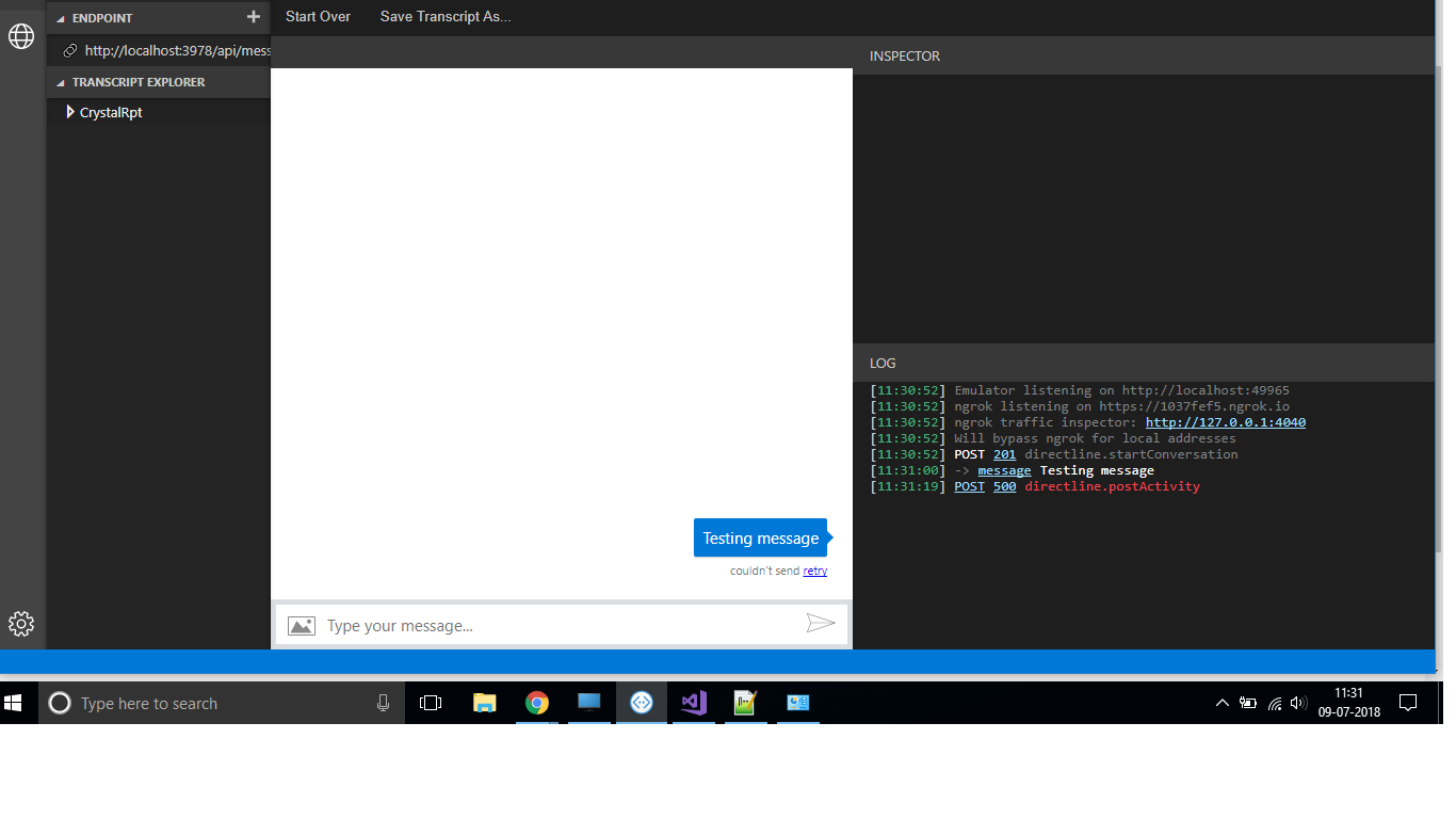 POST 500 directline.postActivity · Issue #4839 · microsoft/botframework-sdk · GitHub