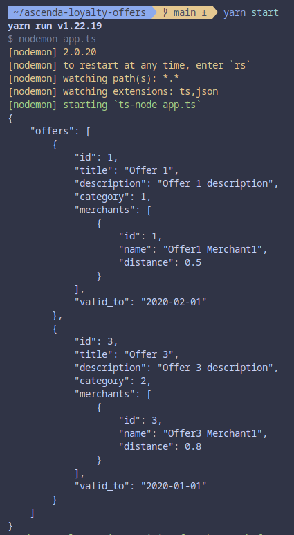 GitHub - Starrick2001/ascenda-loyalty-offers