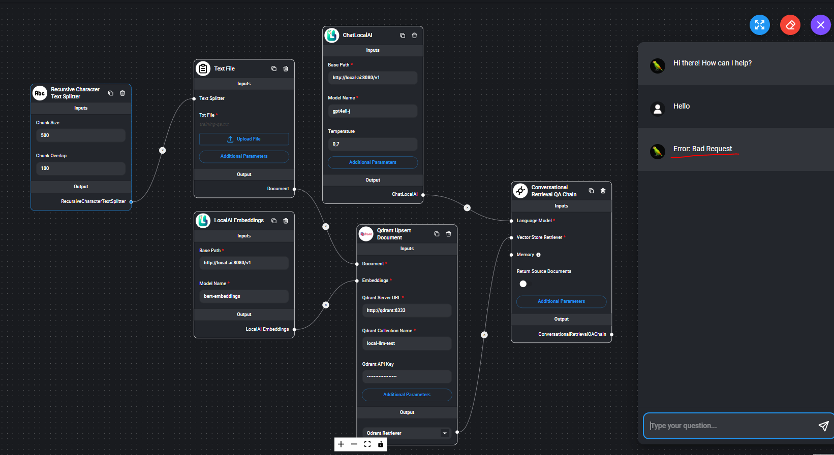 Api key is used with unsecure connection. Bad Request [BUG] · Issue ...