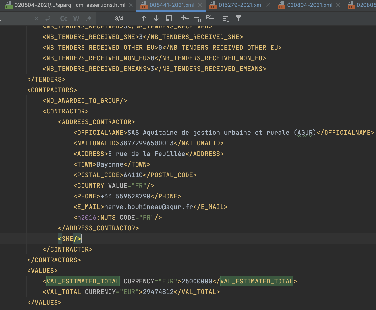 F25: Invalid query on Tender about Currency · Issue #214 · OP-TED/ted-rdf-mapping · GitHub
