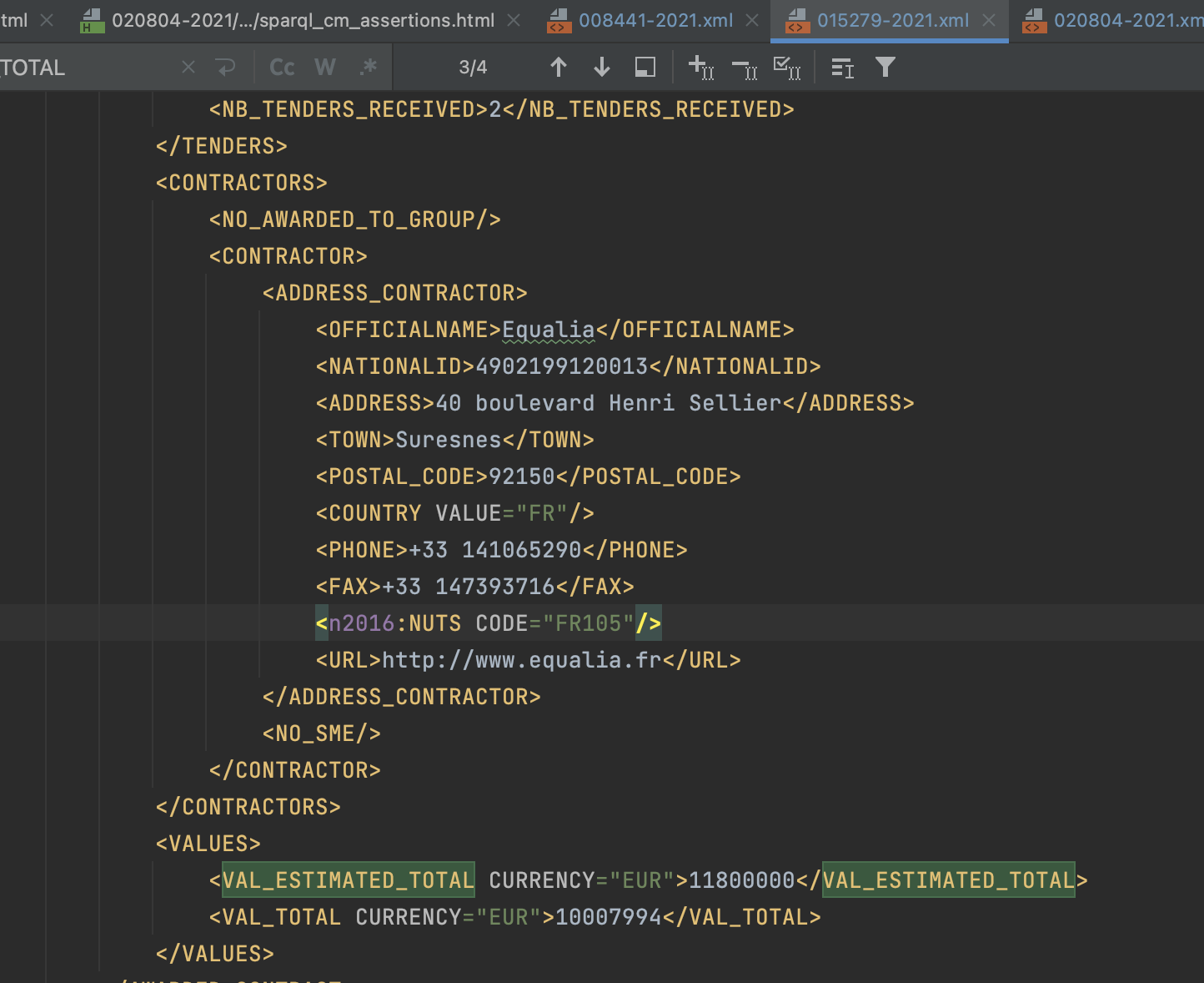 F25: Invalid query on Tender about Currency · Issue #214 · OP-TED/ted-rdf-mapping · GitHub