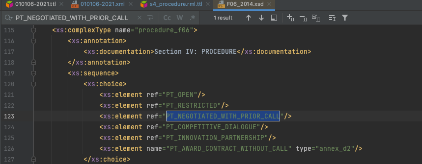 tx1-2: procedure type missing in the output · Issue #242 · OP-TED/ted ...