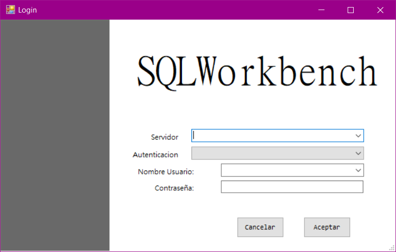 GitHub - carlos1798/SQLServerWorkbench: SQL Server Management Studio ...