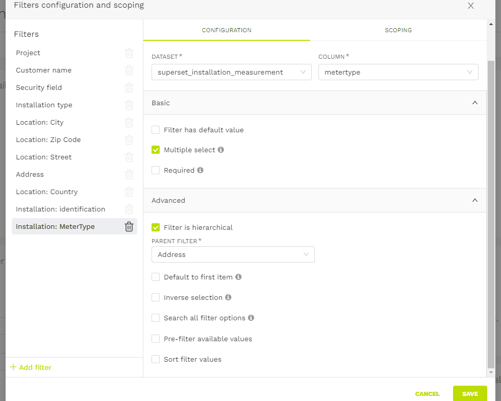 (native-filters) Filter is hierarchical dropdown does not list all options · Issue #16724 ...