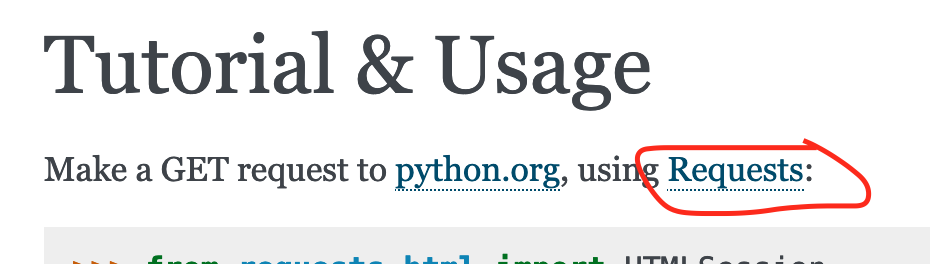 Invalid link for requests in documentation · Issue #276 · psf/requests-html · GitHub