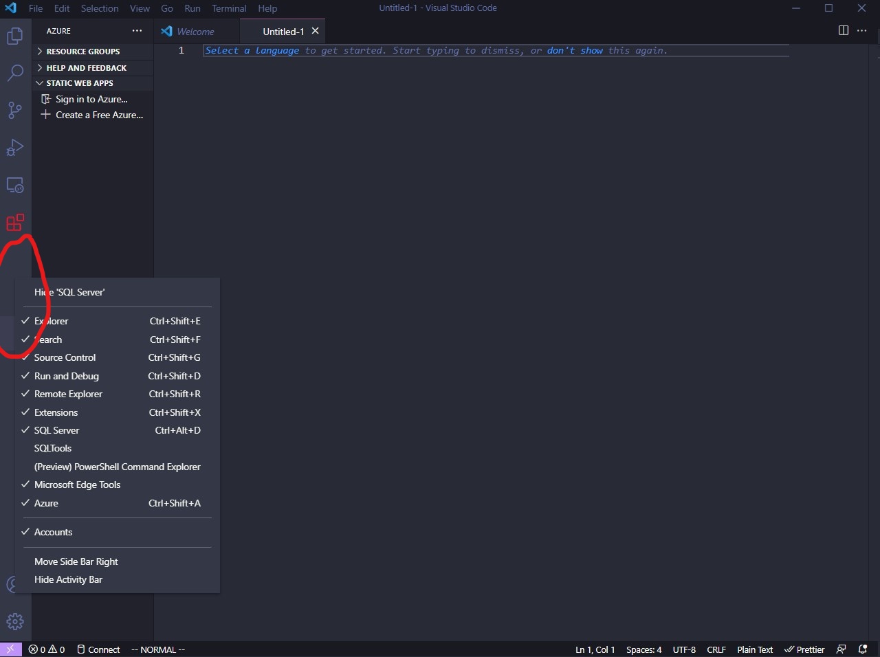 Custom Extension Activity Bar Icon Disappears · Issue #118338 ...