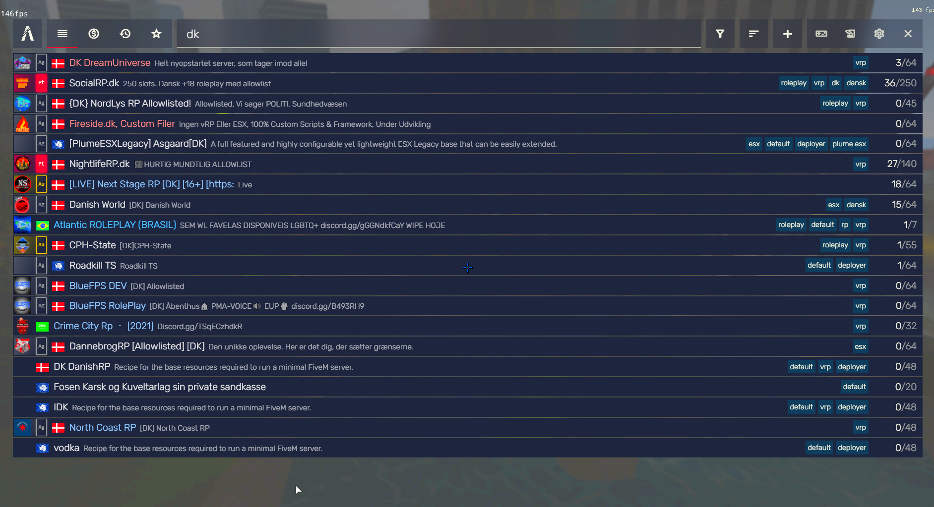 Server List Search Should Search Locales If It Looks Like A Language Server List Search Should Search Locales If It Looks Like A Language